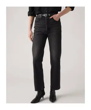 LEVI'S Ribcage Straight Ankle Jeans