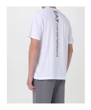 EA7 Logo Printed Crewneck T-shirt