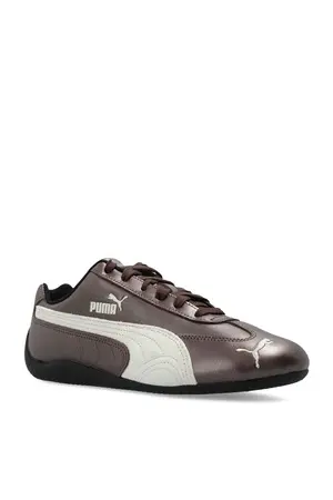 PUMA Lace-up Sneakers With Brand Logo Detailing - Brown