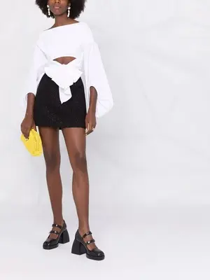 SELF-PORTRAIT Pleated Skirt