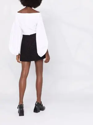 SELF-PORTRAIT Pleated Skirt