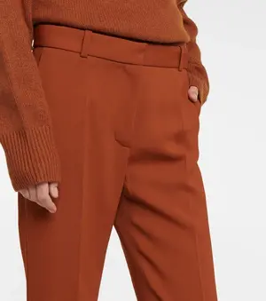 JOSEPH Diagonal Pleated Casual Pants