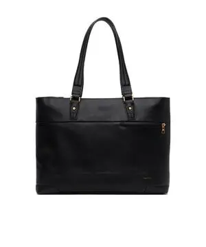 MASTER PIECE Logo Briefcase - Black