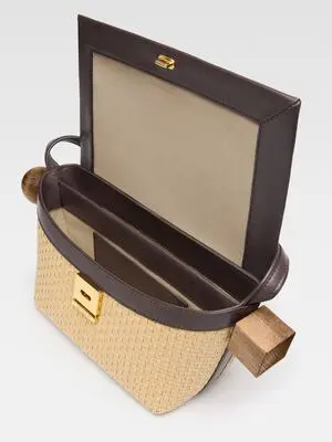 Jacquemus The Rond Carré Flap Shoulder Bag