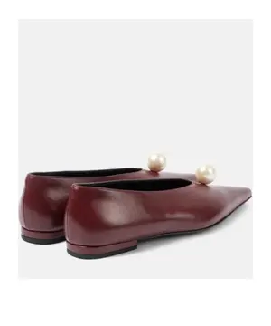 Magda Butrym Leather Ballet Flats