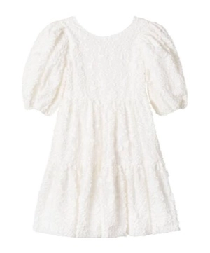 TARTINE ET CHOCOLAT Embroidered Cotton-blend Dress