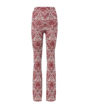 Rabanne Paisley Straight Pants