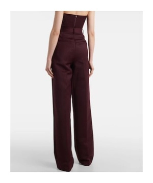 Alex Perry High-rise Wide-leg Pants