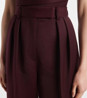 Alex Perry High-rise Wide-leg Pants