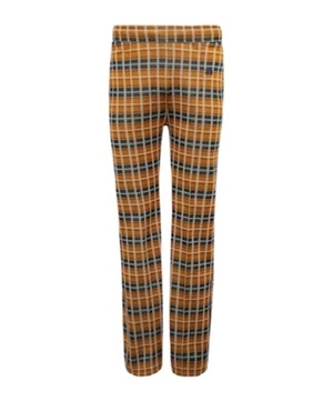 WALES BONNER Plaid Pattern Casual Pants - Brown