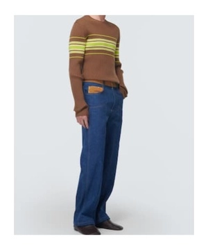 WALES BONNER Cymbal Wide-leg Jeans