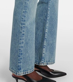 Balmain Low-rise Bootcut Jeans