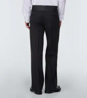 Valentino Garavani Straight-leg Wool Pants