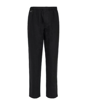 Undercover Straight-leg Wool Casual Pants - Black