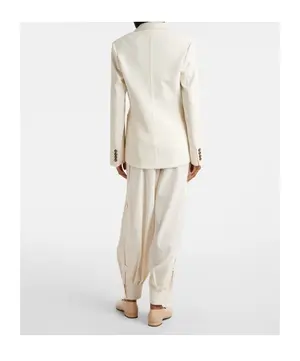 Max Mara Single-breasted Cotton Blazer