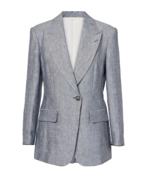 Brunello Cucinelli Hemp And Linen Blazer