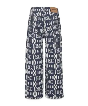 BOBO CHOSES Vintage Logo Patterned Pants