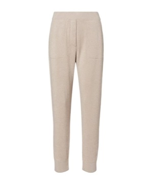 Brunello Cucinelli Ribbed-knit Cashmere-blend Tapered Pants