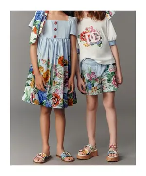 Dolce & Gabbana Floral Cotton Shorts