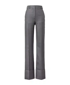 Valentino Garavani High-rise Wool Straight Pants