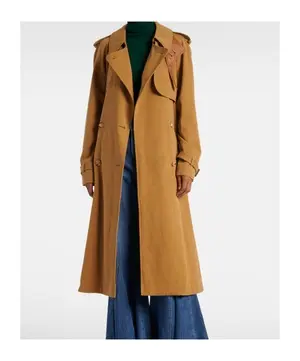 Chloé Cotton Gabardine Trench Coat