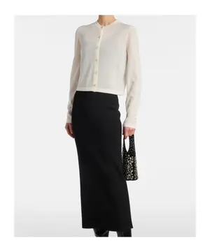 Khaite Brieta Wool-blend Cardigan