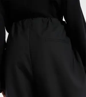 Khaite Trenton Wool Wide-leg Pants