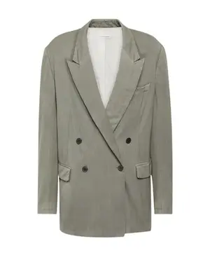 Dries Van Noten Long-sleeved Suit Jacket - Grey