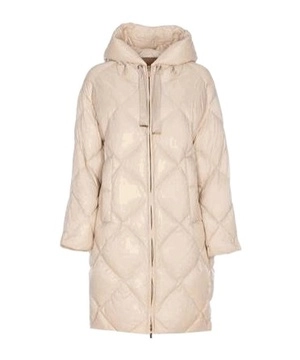Max Mara Trefe Hooded Quilted Water-repellent Coat