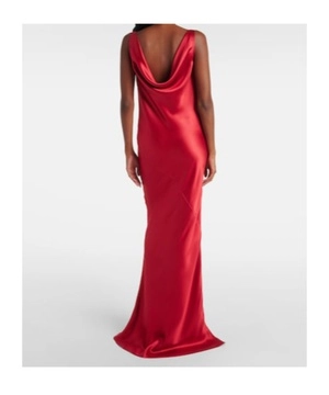 Versace Silk Satin Gown
