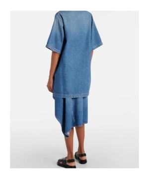 Plan C Oversized Denim Shirt