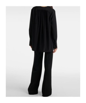 Victoria Beckham Silk Tie-neck Blouse
