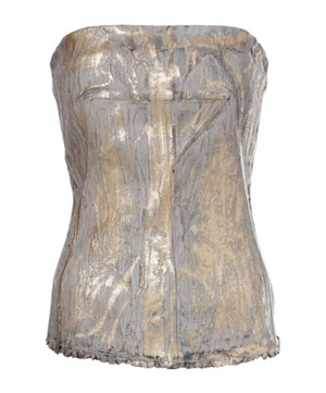 Rick Owens Denim Bustier