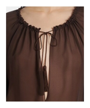 TOM FORD Sheer Silk Georgette Blouse