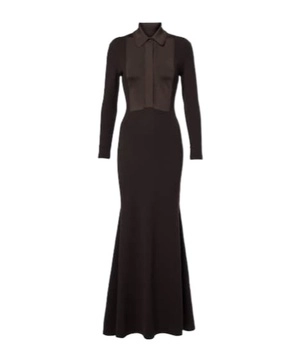 TOM FORD Turtleneck Knitted Wool-blend Dress
