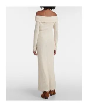 Isabel Marant Étoile Ormany Jersey Bouclé Maxi Dress