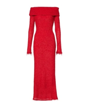 Isabel Marant Étoile Ormany Jersey Bouclé Maxi Dress