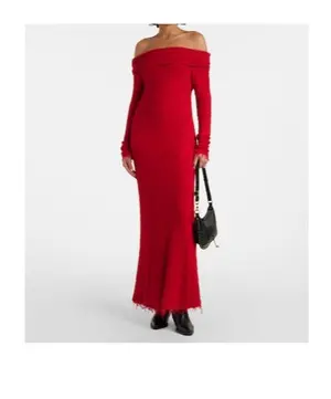 Isabel Marant Étoile Ormany Jersey Bouclé Maxi Dress