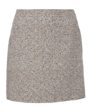 BLAZÉ MILANO Linen-blend Miniskirt