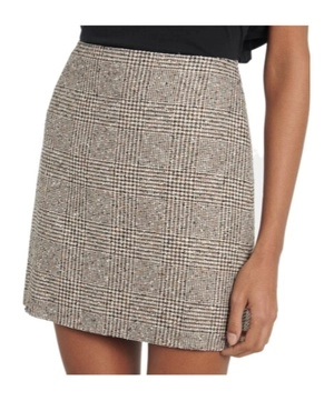 BLAZÉ MILANO Linen-blend Miniskirt