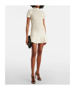 TOM FORD Knitted Cotton Minidress