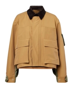 Sacai Cotton-blend Twill Blouson