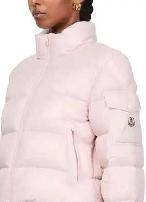 Moncler Petra Cropped Down Jacket - Pink