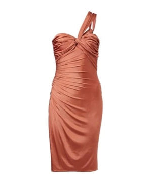 TOM FORD Gathered Jersey Cocktail Dress