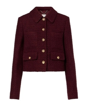 Altuzarra Astley Cropped Tweed Jacket