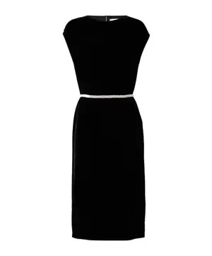 Velvet By Graham & Spencer Sleeveless Midi Dress With Button Back