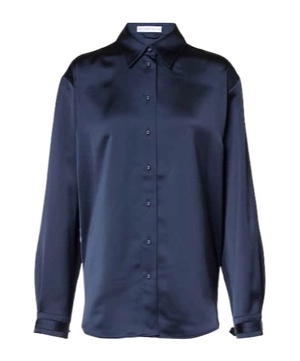 Proenza Schouler White Label Raven Satin Shirt