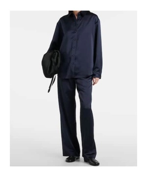 Proenza Schouler White Label Raven Satin Shirt