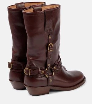 Isabel Marant Étoile Leather Mid-calf Boots