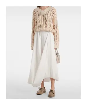 Brunello Cucinelli Pleated Skirt